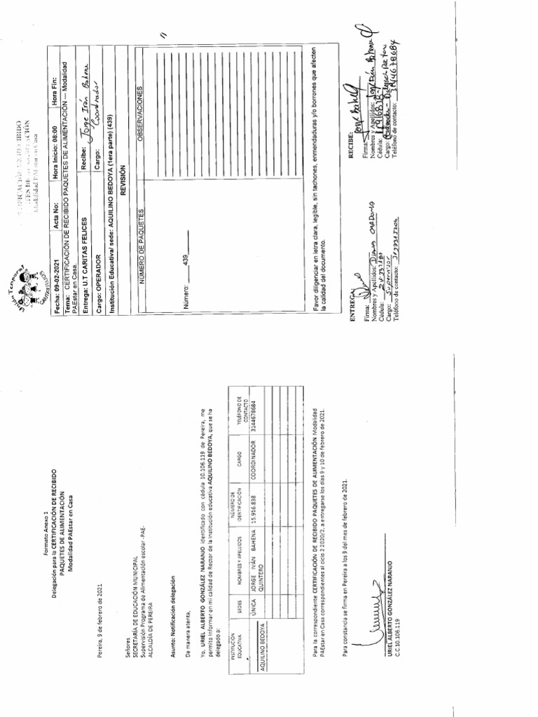 Aquilino Bedoya G2. 108 Folios | PDF