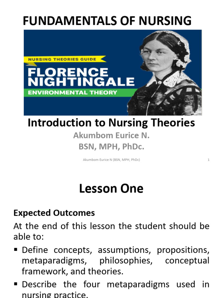 Introduction to Nursing Theories | PDF | Theory | Concept