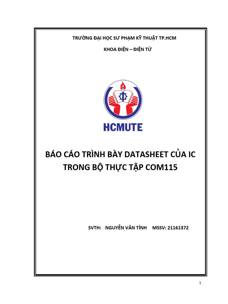 Datasheet COM115 | PDF