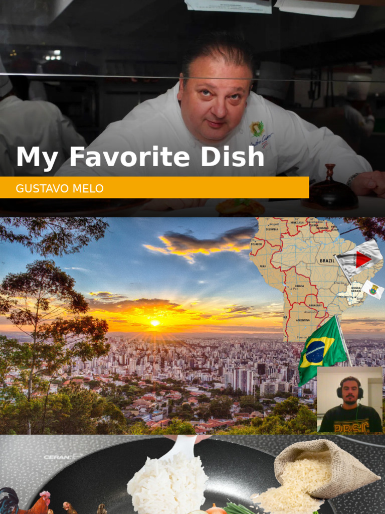 Gustavo Melo's Favorite Dish Explained | PDF
