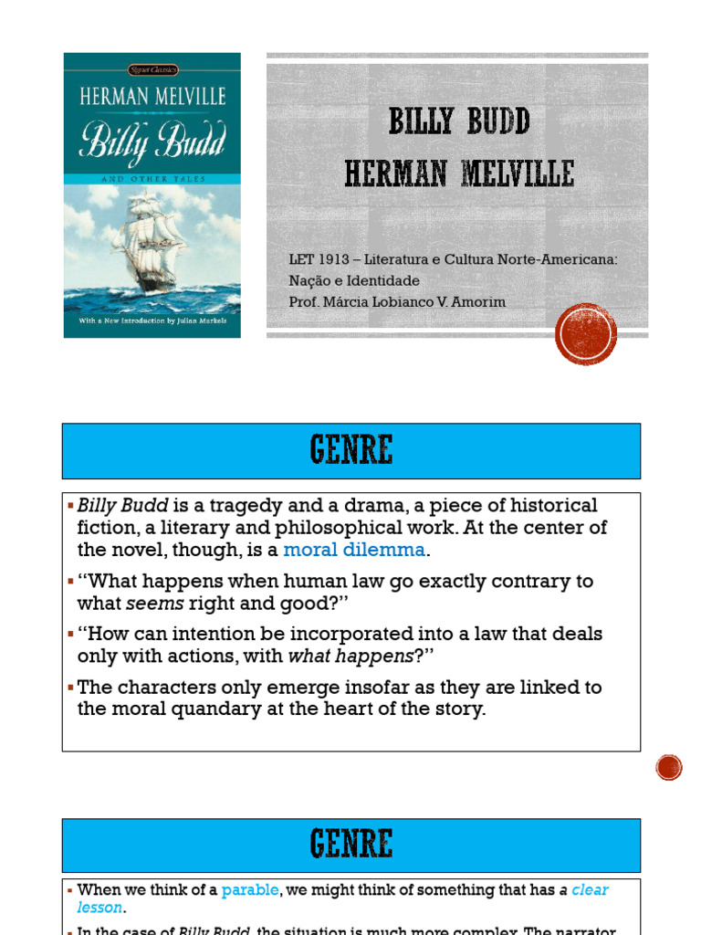 Billy Budd_2018.1 | PDF | Jesus