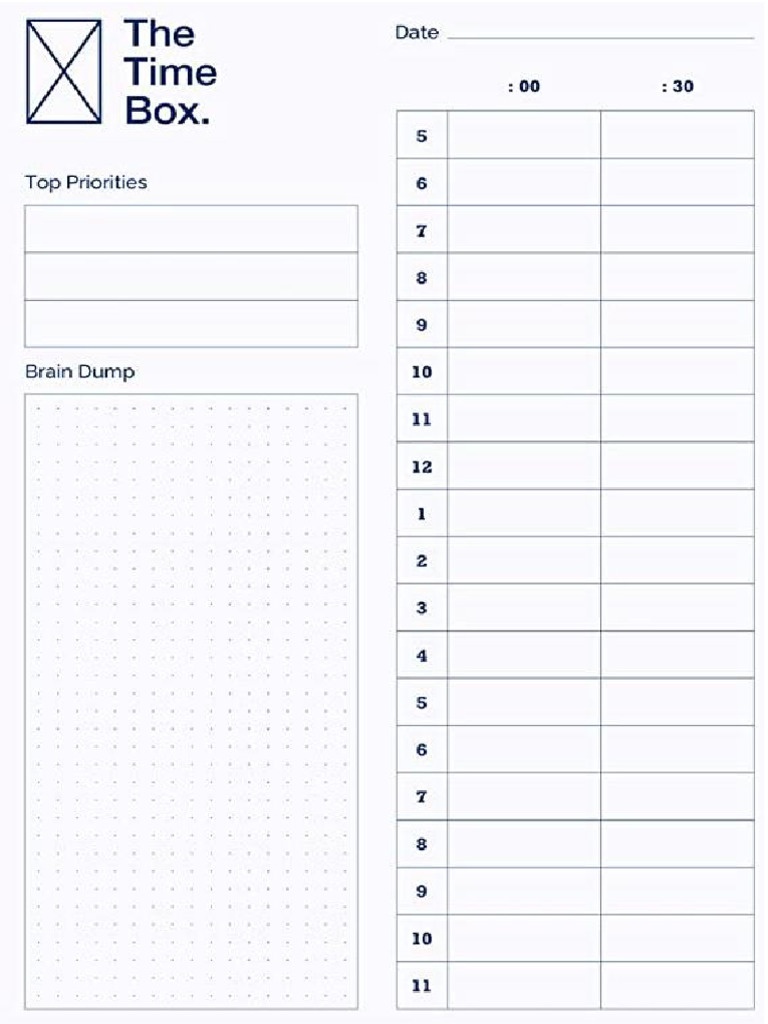 Time Box | PDF