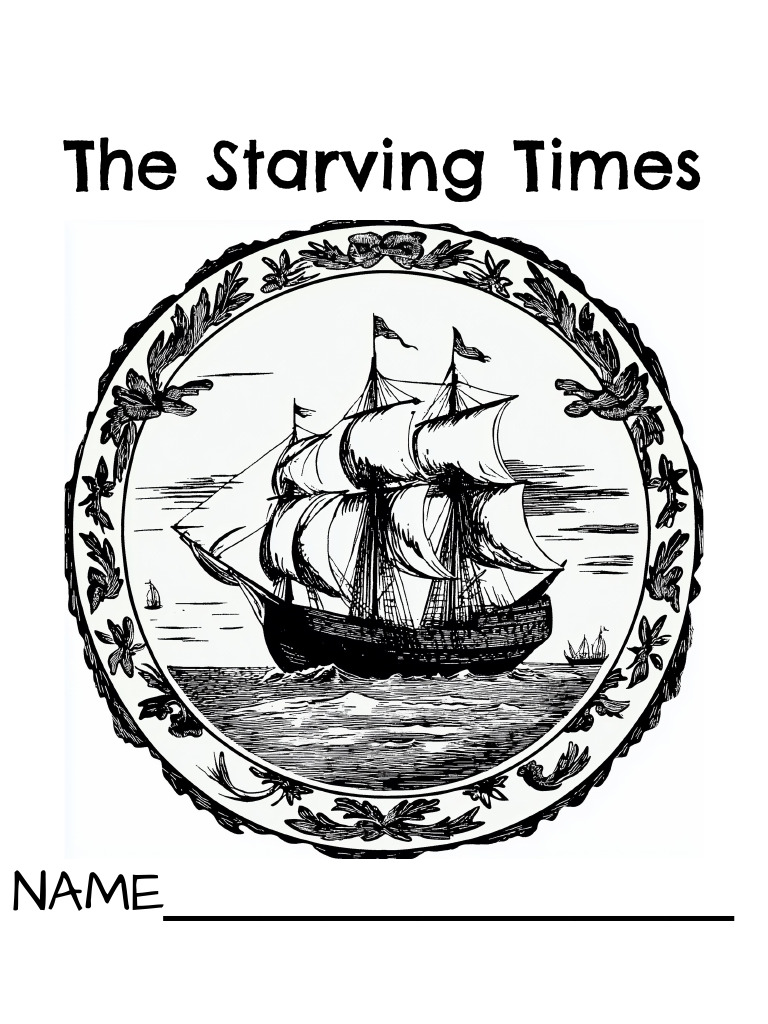 U5L1 - Booklet - The Starving Times | PDF | Colonial United States ...