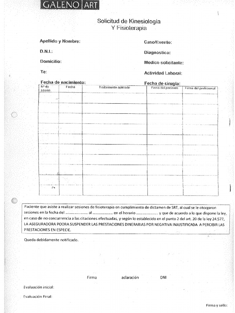 Planillas de FKT | PDF