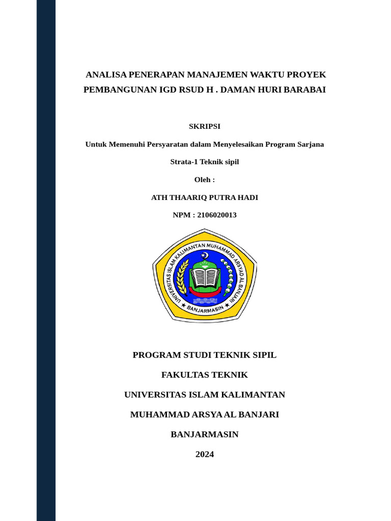 Skripsi PTR 01 | PDF | Seni