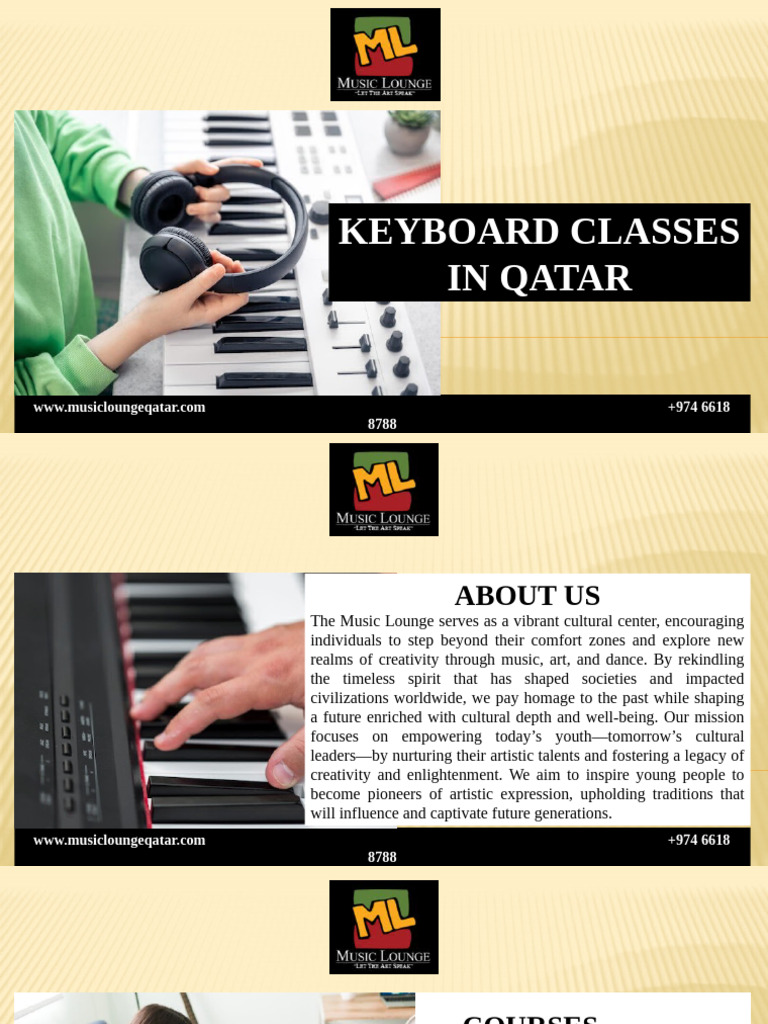 Keyboard Classes in Qatar | PDF | Creativity | Behavior Modification