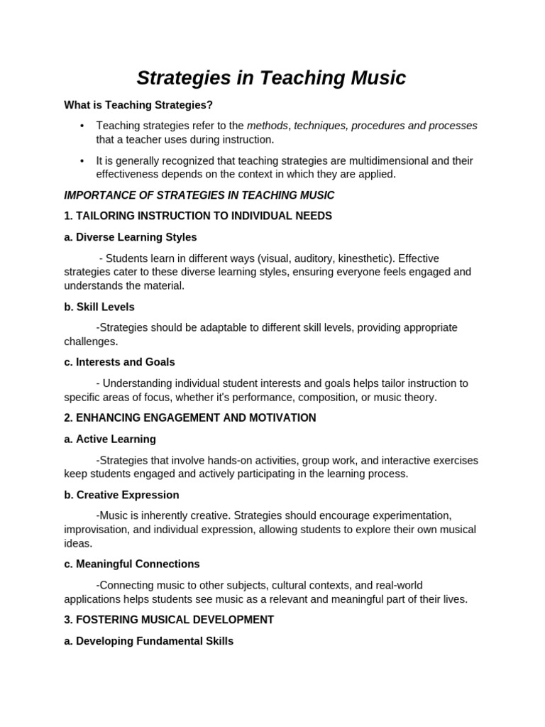 strategies-group-2 | PDF | Learning | Learning Styles