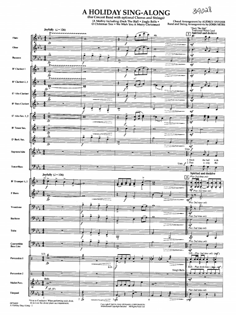 Holiday Singalong | PDF