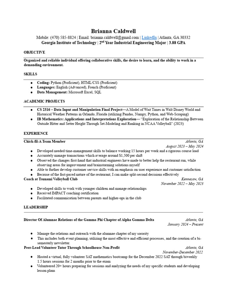 BC Resume | PDF | Computing