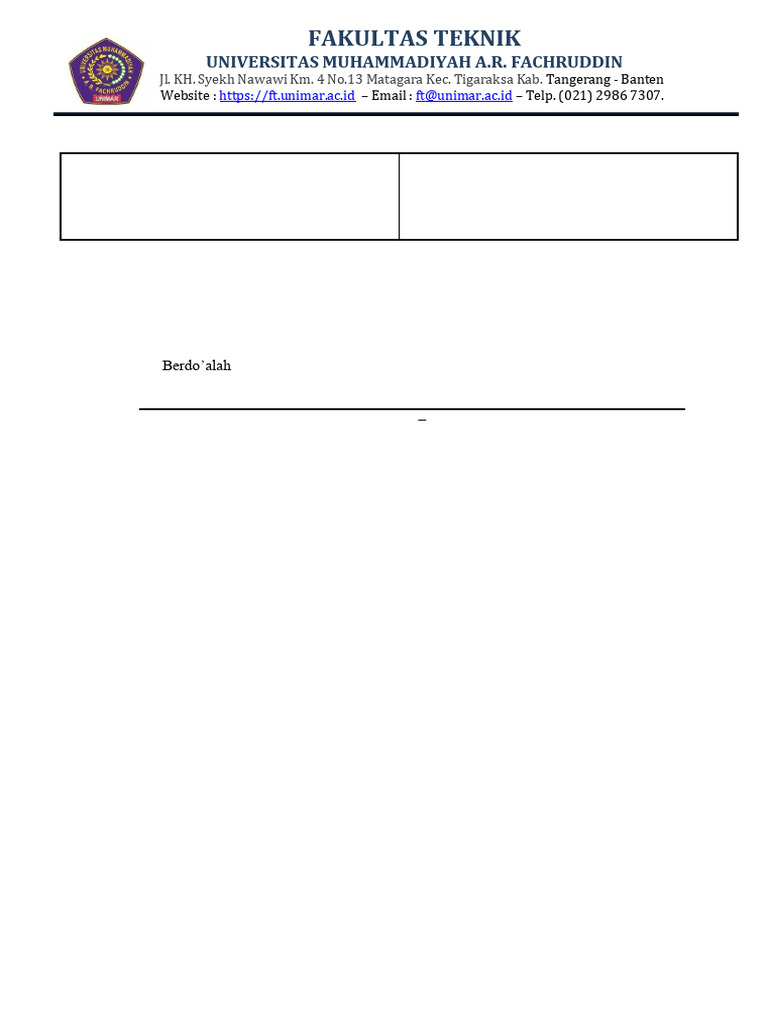 Form SOAL - UTS Ergo I Shift PAGI | PDF