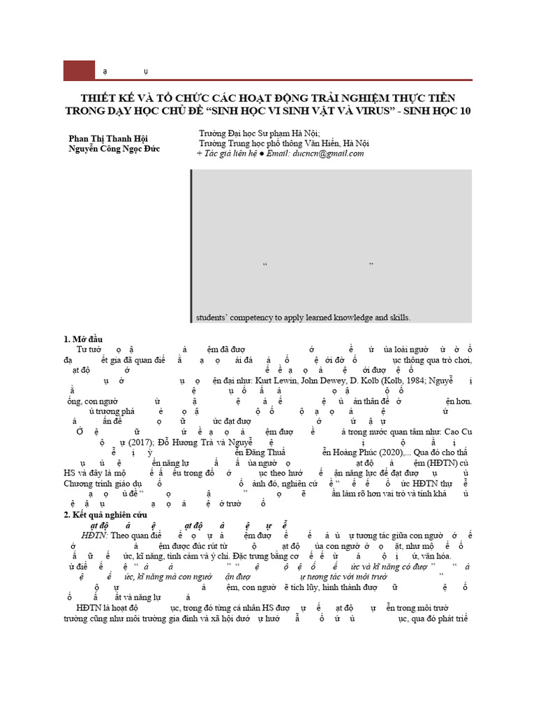 Phan TH Thanh Hi Nguyn CNG NGC C | PDF