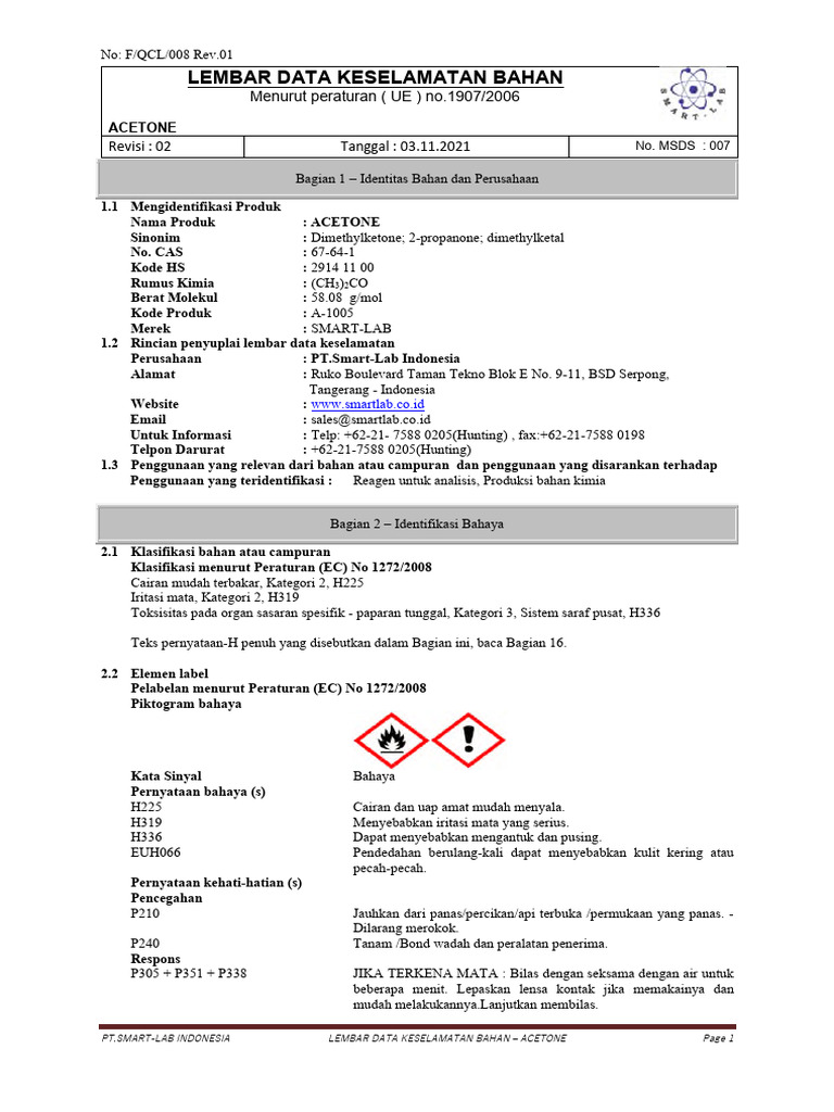 Msds | PDF | Pengembangan Diri | Sains & Matematika