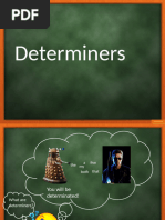 Class 9 Determiners Worksheet | PDF