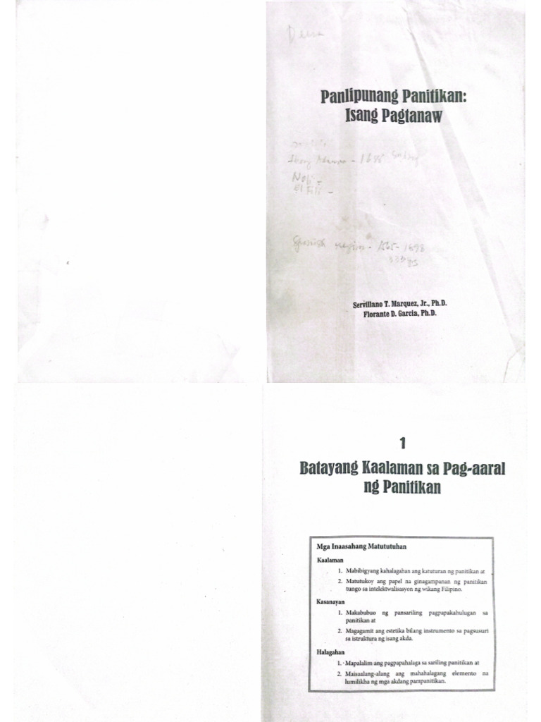 Panlipunan Panitikan MIDTERM (Kab 1-7) | PDF