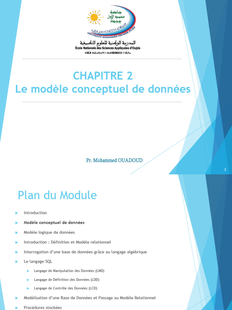 Modèle conceptuel de données expliqué | PDF | Informatique