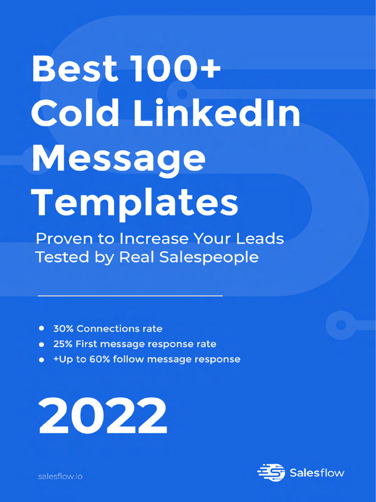 Salesflow Best 100 LinkedIn Message Templates | PDF | Linked In ...