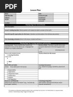 CBC Lesson Plan 2025 | PDF | Learning | Education Theory