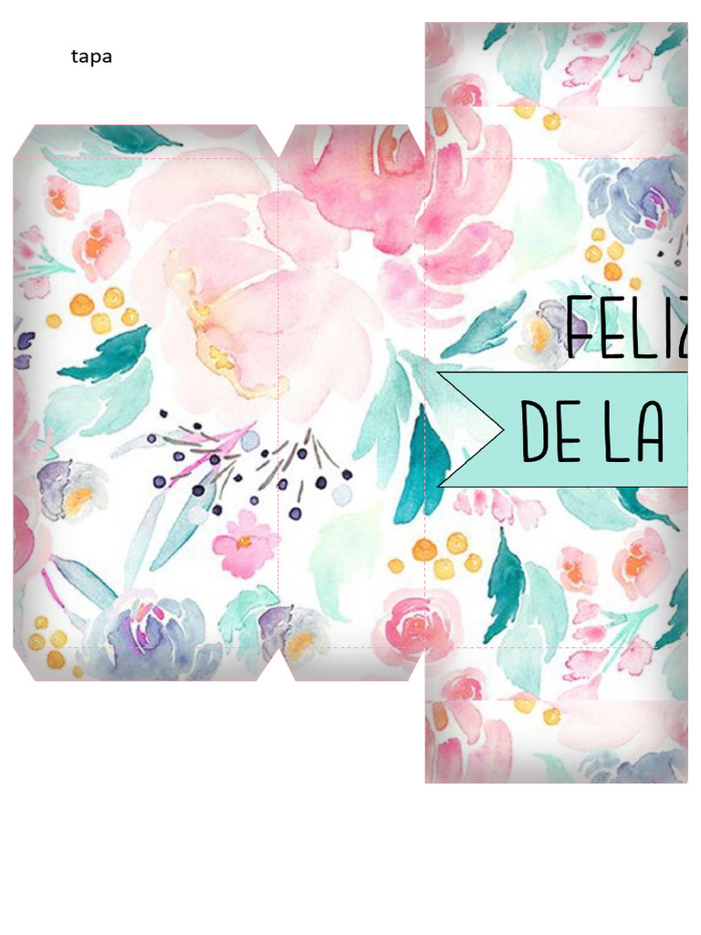 CAJA-CON-TAPA-MITAD (1) - 230401 - 181252 Dia de La Mujer | PDF