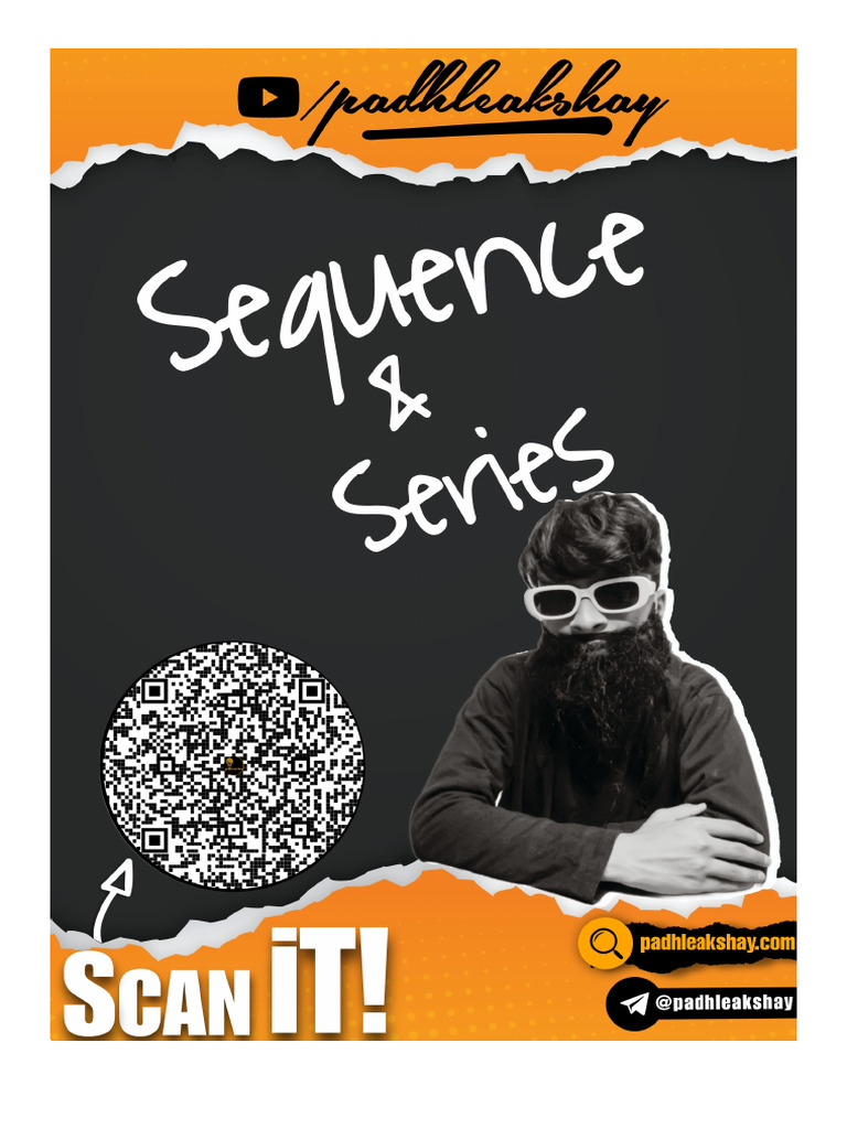 Sequence and series | PDF | Sequence | Numbers