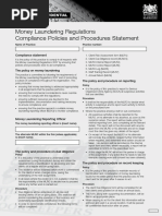 MLRO Report Template Guide | PDF | Money Laundering | Regulatory Compliance