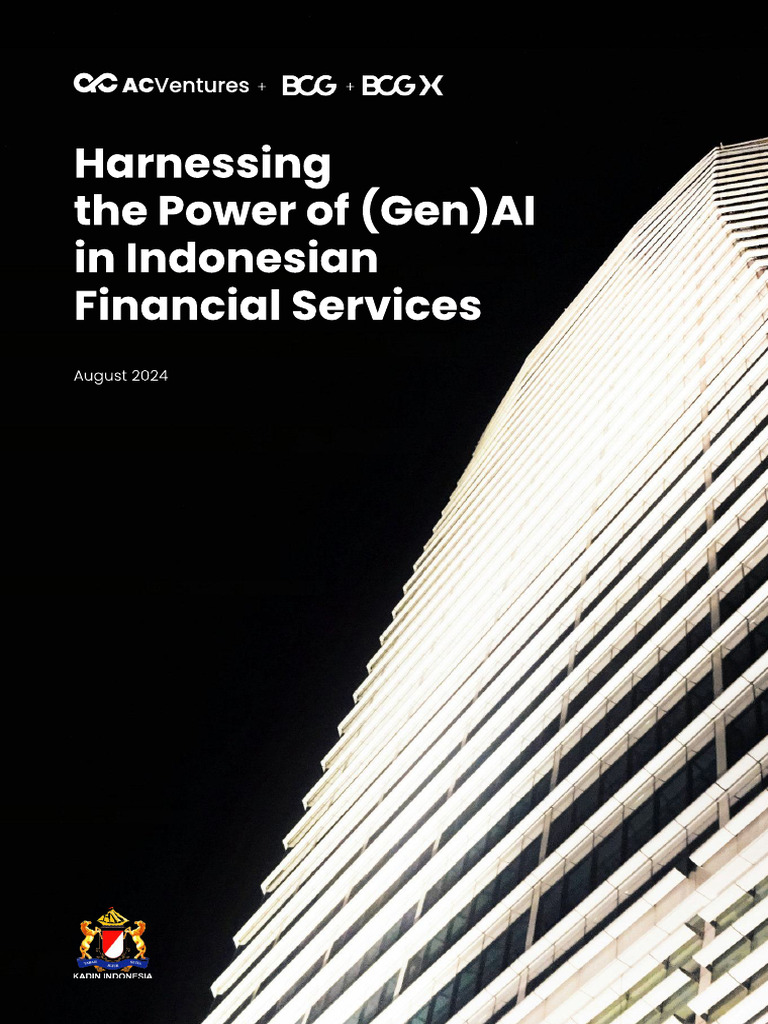 Harnessing The Power of Genai in Indonesian Financial Services | PDF ...