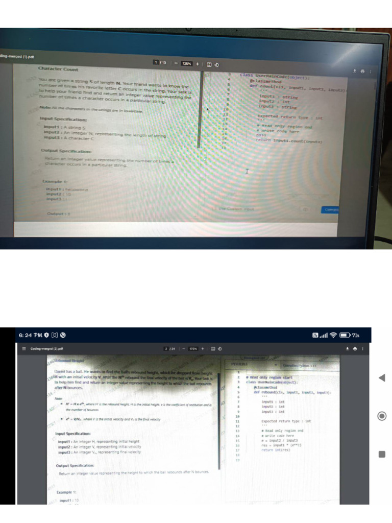 23 Coding Questions Acc | PDF