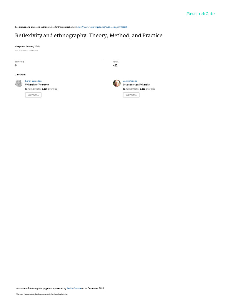 IntroductionFINAL 2 Fordistribution | PDF | Reflexivity (Social Theory ...