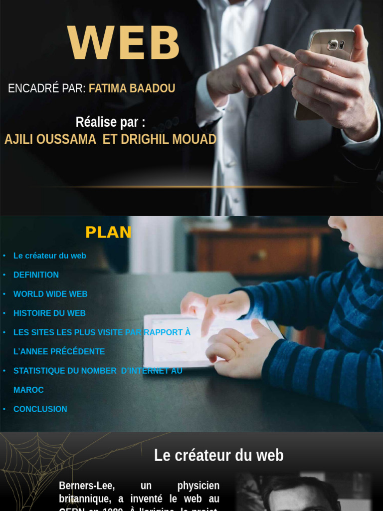 Projet de Web-1 | PDF | Internet | Internet et Web