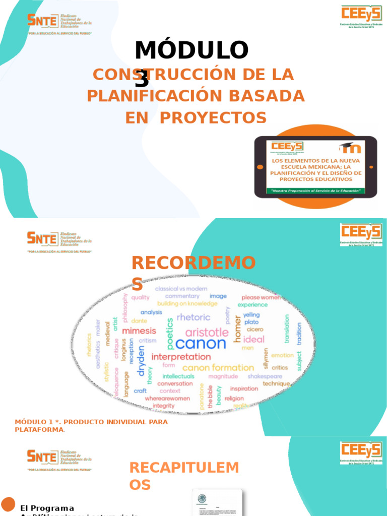 MÓDULO 3. Los Elementos de La NEM | PDF | Evaluación | Salón de clases