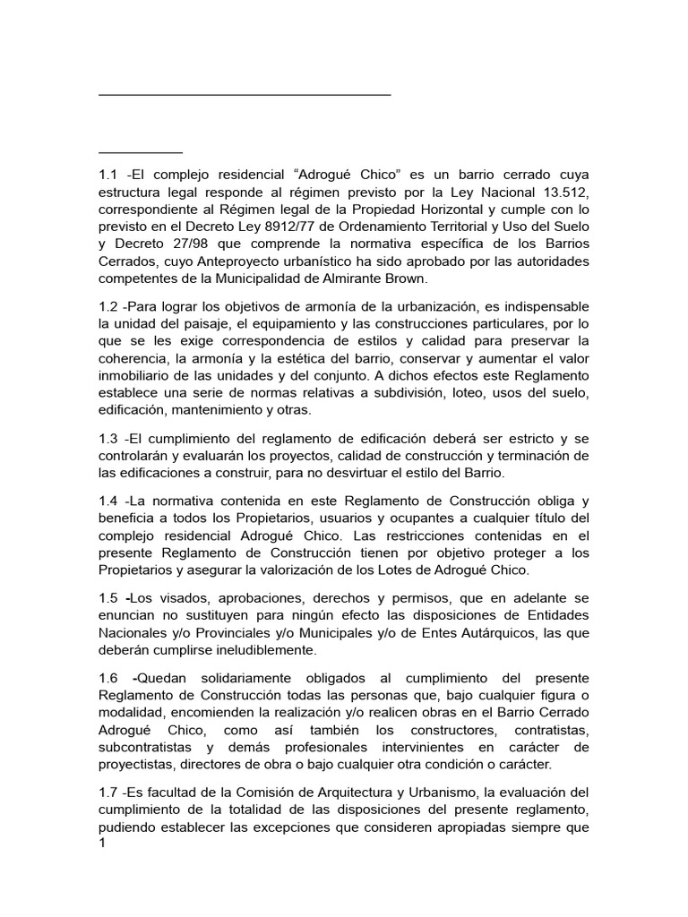 0-Reglamento de Edificacion | PDF | Regulación | Techo