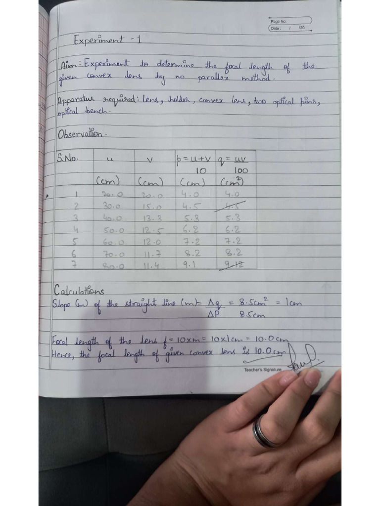 PHYSICS PRACTICALS CLASS 12th - Compressed | PDF