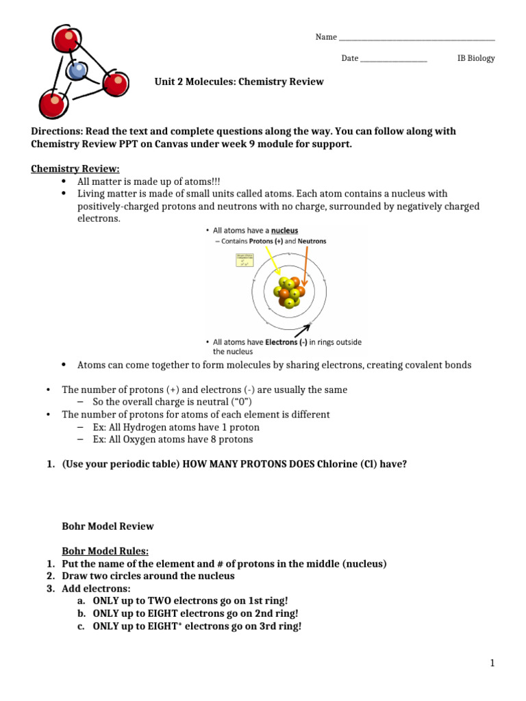 Molecular Models MOD 24 | PDF | Chemical Polarity | Chemical Bond