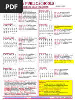 NYC DOE School Calendar 2023-24 | PDF | Schools | Academic Term
