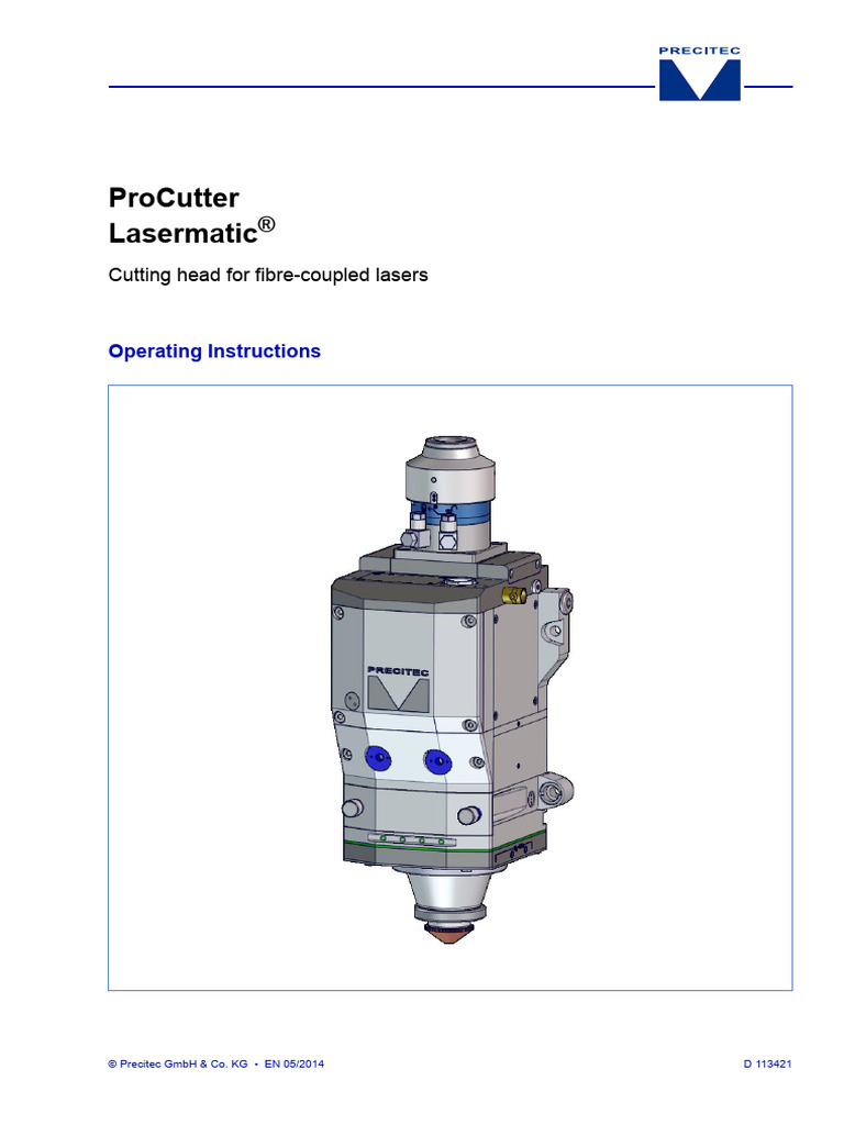 TD ProCutter BA EN | PDF | Electromagnetic Compatibility | Laser