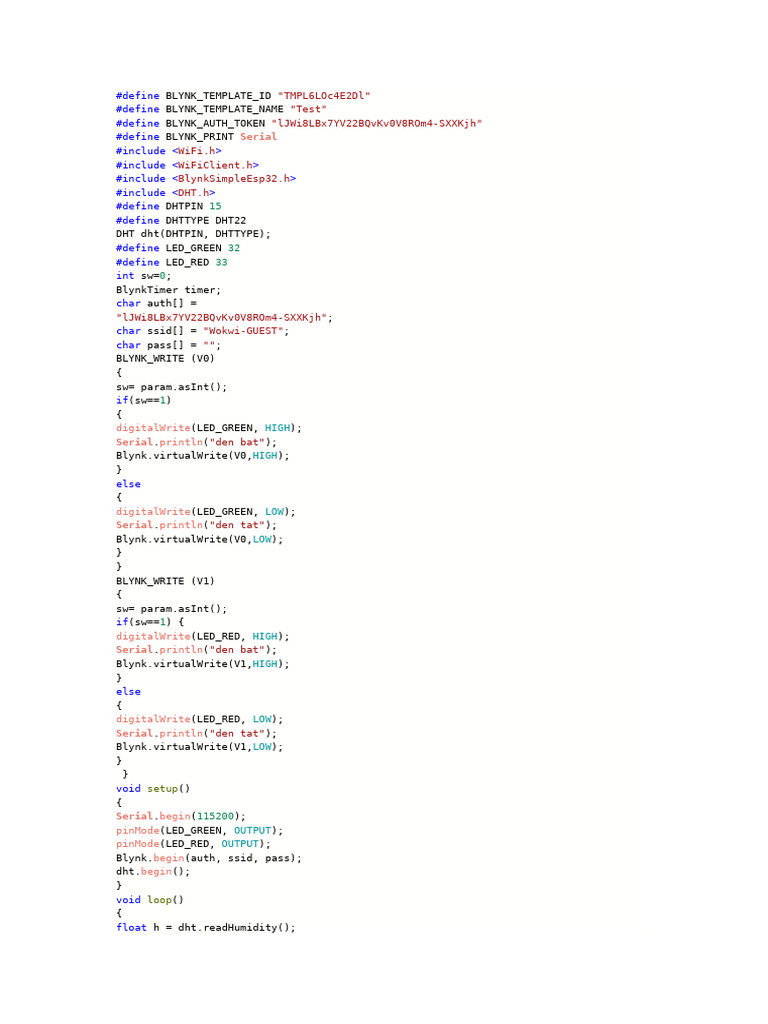 LAB2 Blynk | PDF | Teaching Methods & Materials | Computers