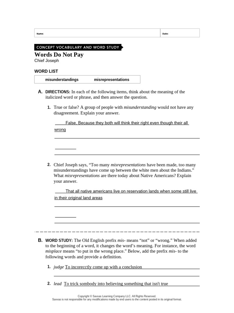 Words Do Not Pay C | PDF | Language Arts & Discipline | Self-Improvement