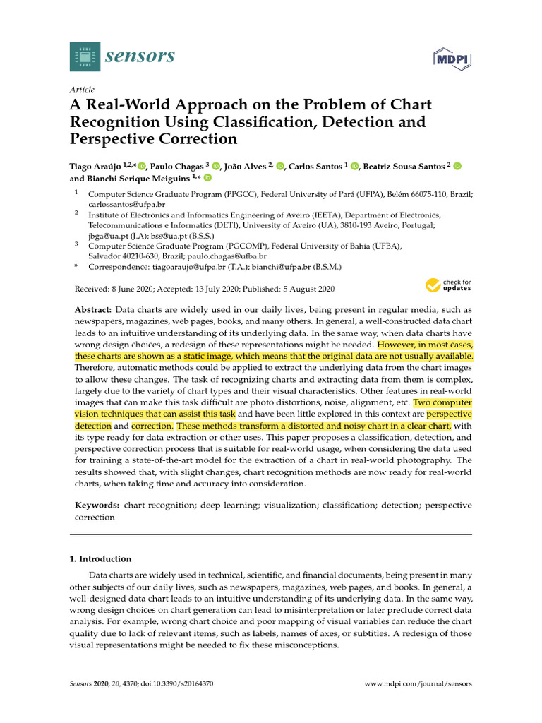 (2020) A Real-World Approach On The Problem of Chart Recognition Using ...