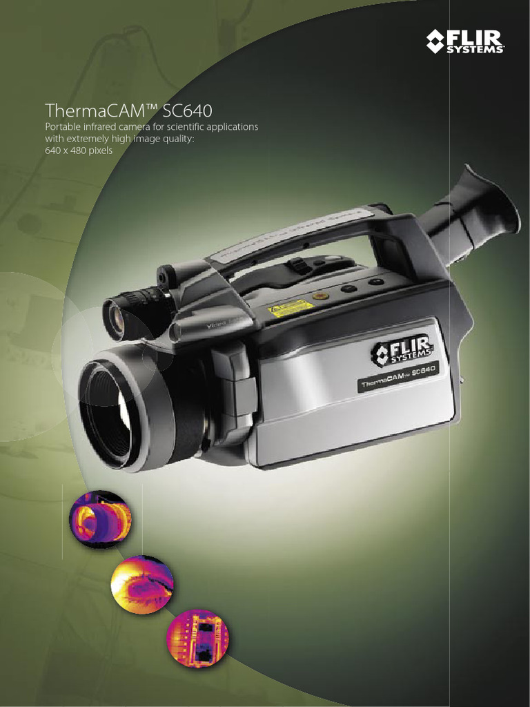 Flir Thermacam Sc640 | PDF | Thermography | Infrared