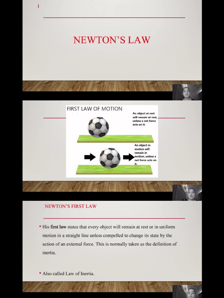 Newton's Law | PDF