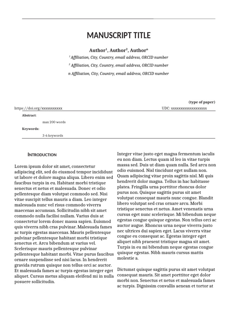 JITA Manuscript Template | PDF