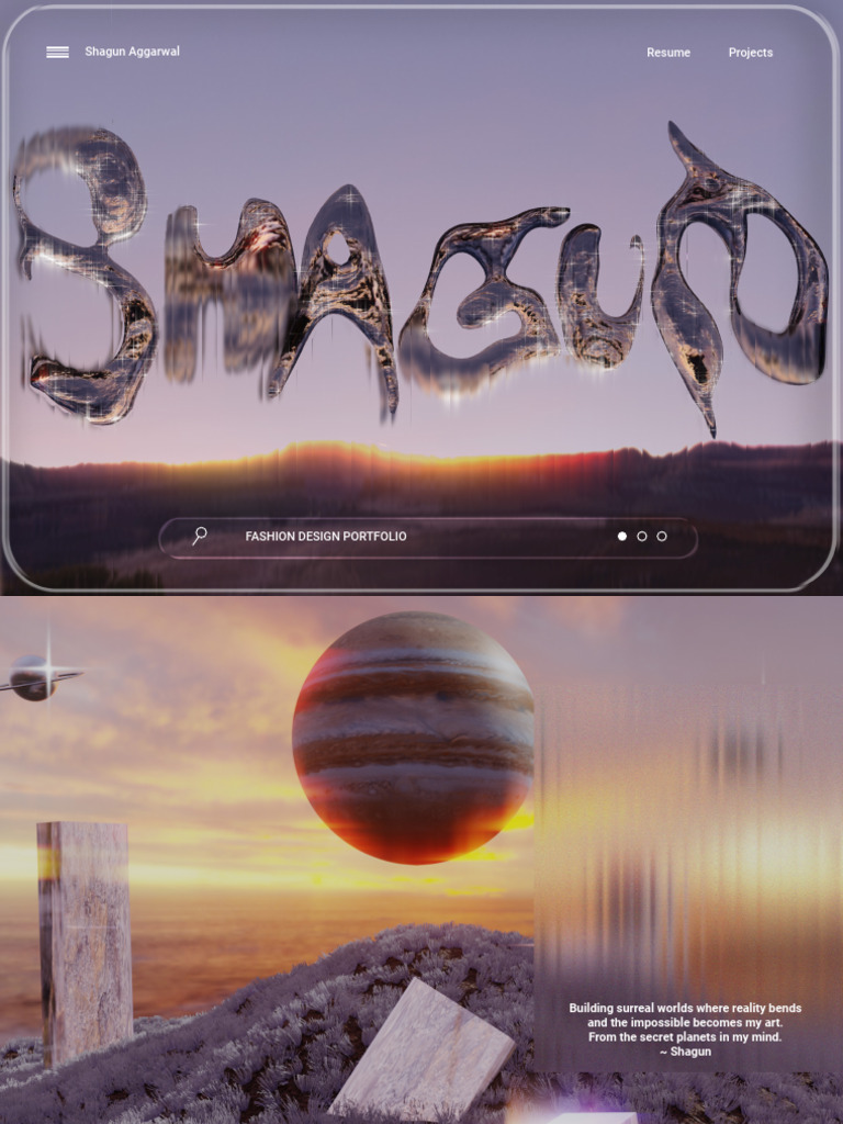 Shagun Portfolio | PDF | Aesthetics | Design