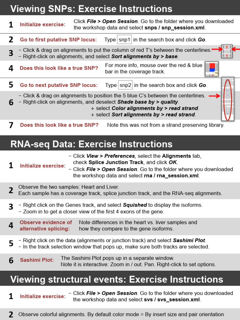 Ex Instr | PDF | Single Nucleotide Polymorphism | Alternative Splicing