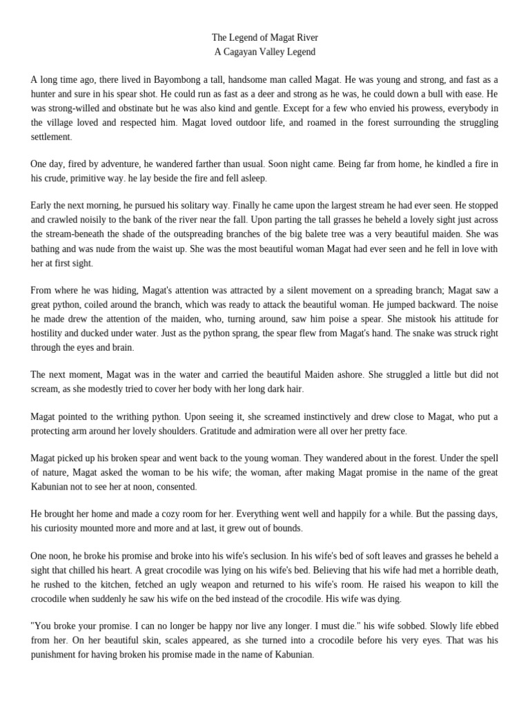 The Tragic Tale of Magat River | PDF