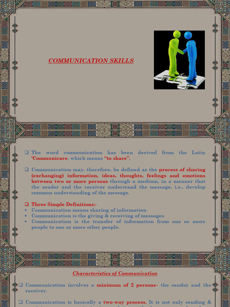 Types of Communication | PDF | Communication | Nonverbal Communication