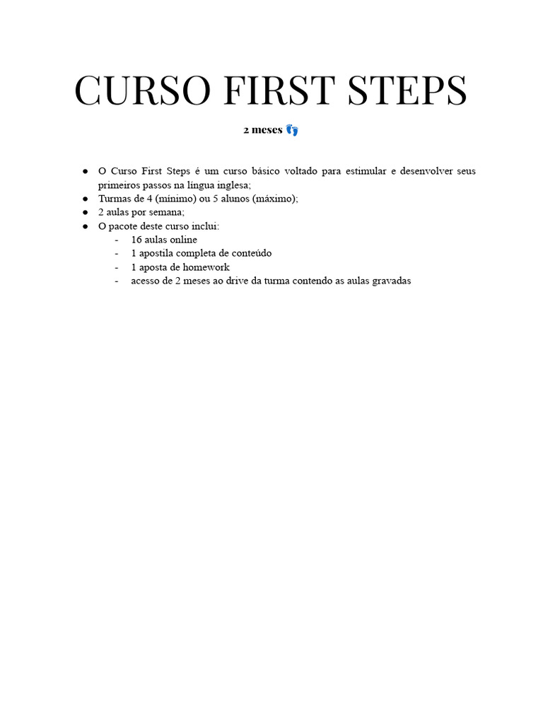 Know More - First Steps | PDF | Carreira e Crescimento