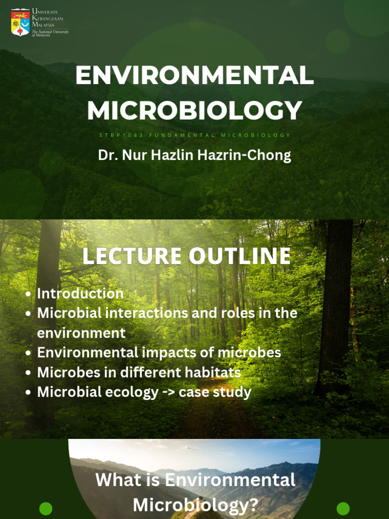 Environmental Microbiology | PDF | Microorganism | Physical Geography