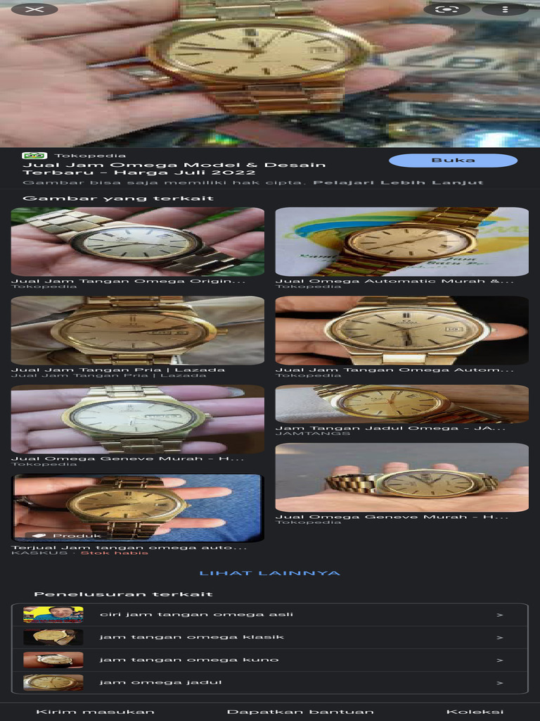 Jam - Omega Matic Gold Classic | PDF