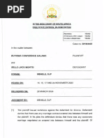 Plaintiff's Replication to Defendant's Plea | PDF | Judiciaries ...