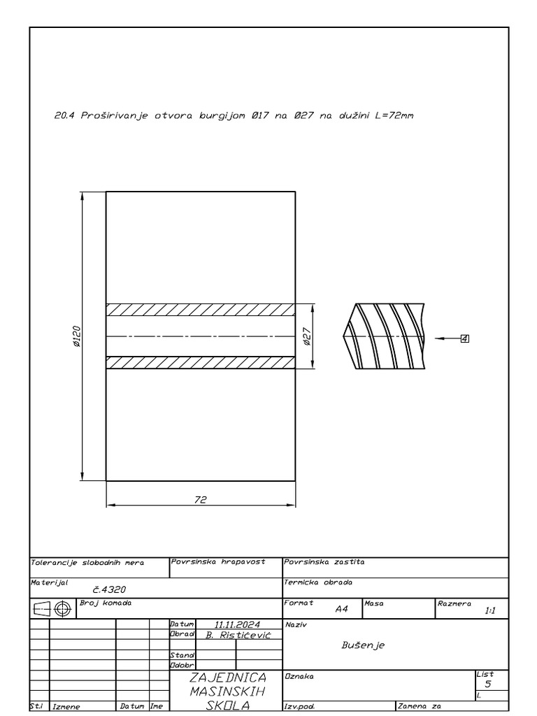 Prosirivanje Busenje | PDF