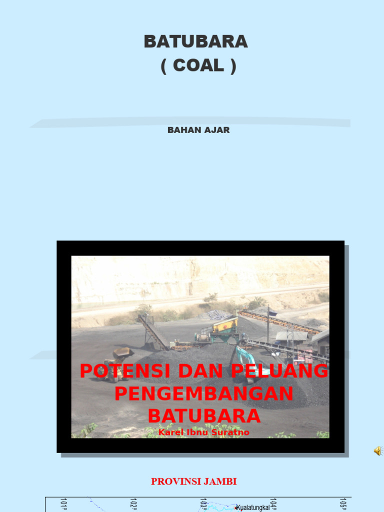 Batubara | PDF | Sains & Matematika